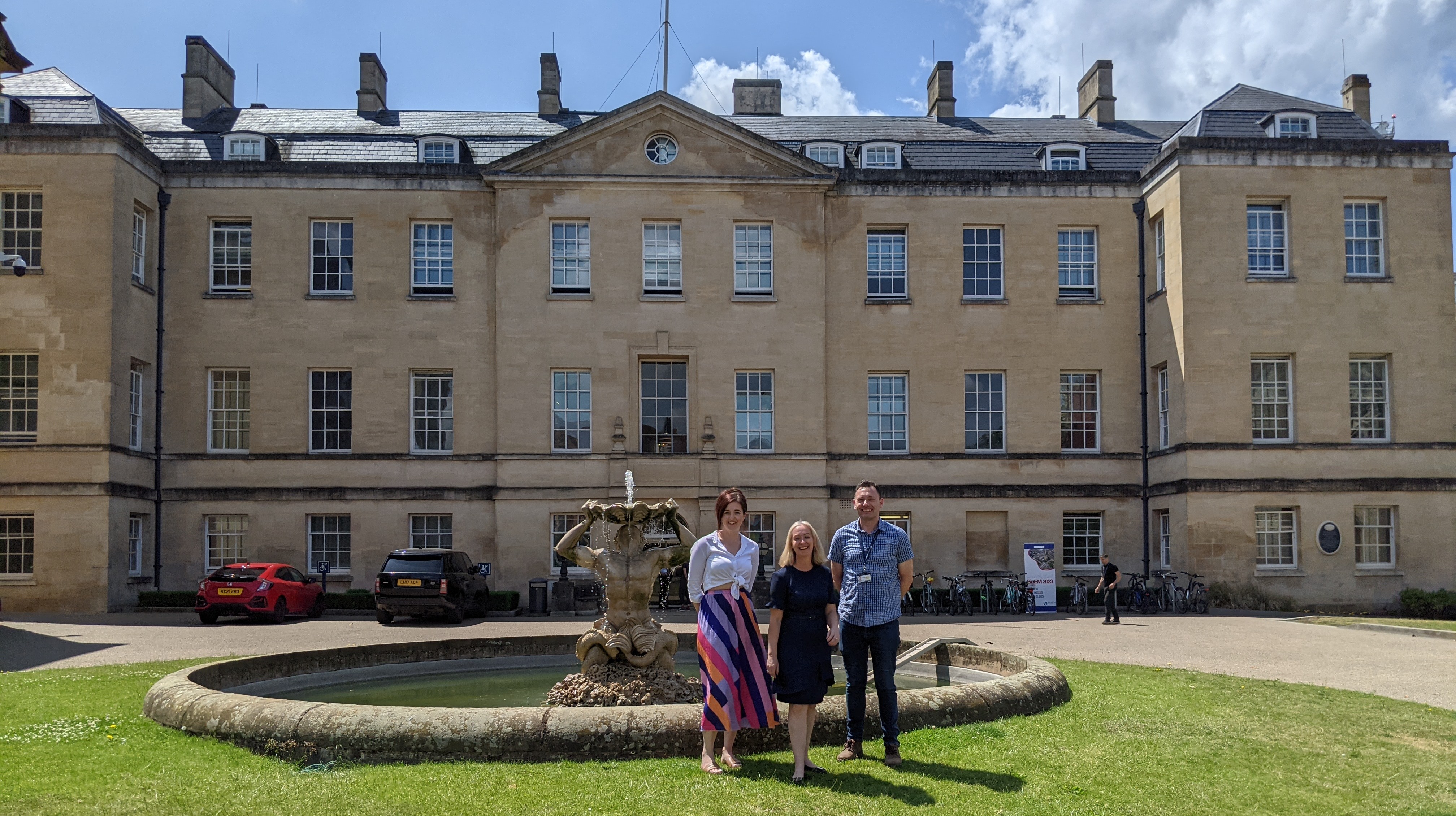 Centre for Digital Transformation of Health staff visits University of ...